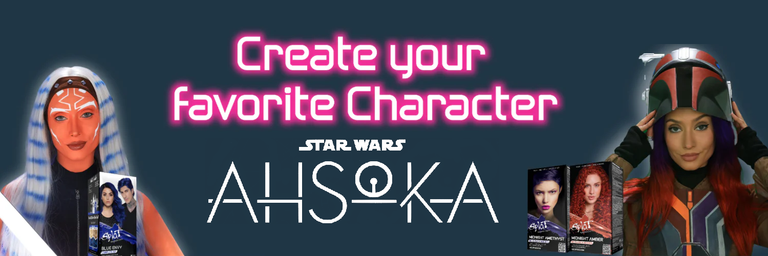 Get the Star Wars Ahsoka Look | Splat Hair Color