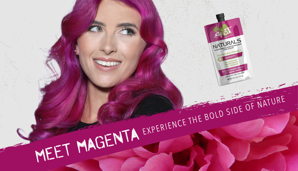 Meet Magenta From Naturals | Splat Hair Color