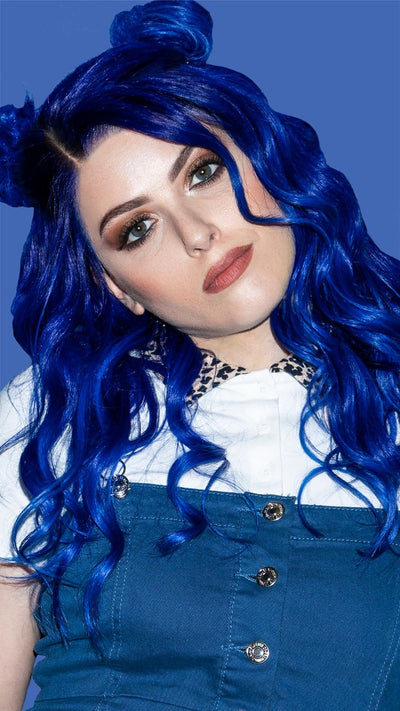 Blue Envy: Deep Blue Semi-Permanent Hair Dye Kit | Splat Hair Color