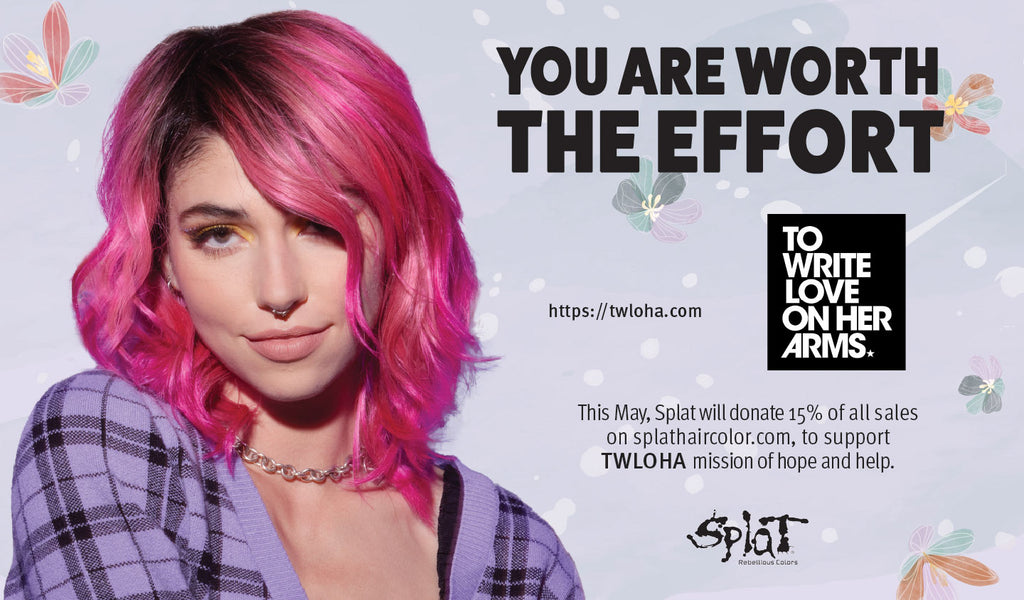 The Most Vibrant Hair Dye Around | Splat Hair Color