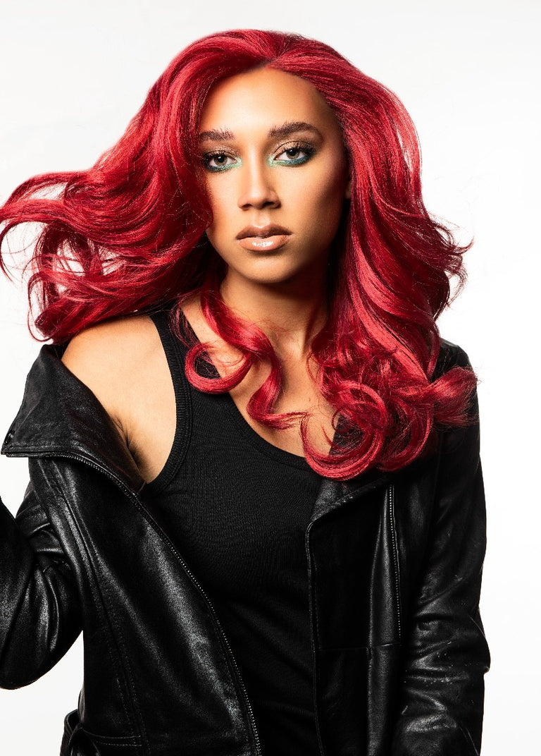 Midnight Scarlet: No Bleach Red Semi-Permanent Hair Dye | Splat Hair Color