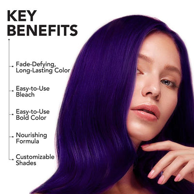Splat Complete Kit Passionate Purple – Purple Semi Permanent Hair Colo ...