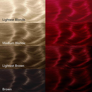 Midnight Ruby: No Bleach Dark Red Semi-Permanent Hair Dye | Splat Hair ...