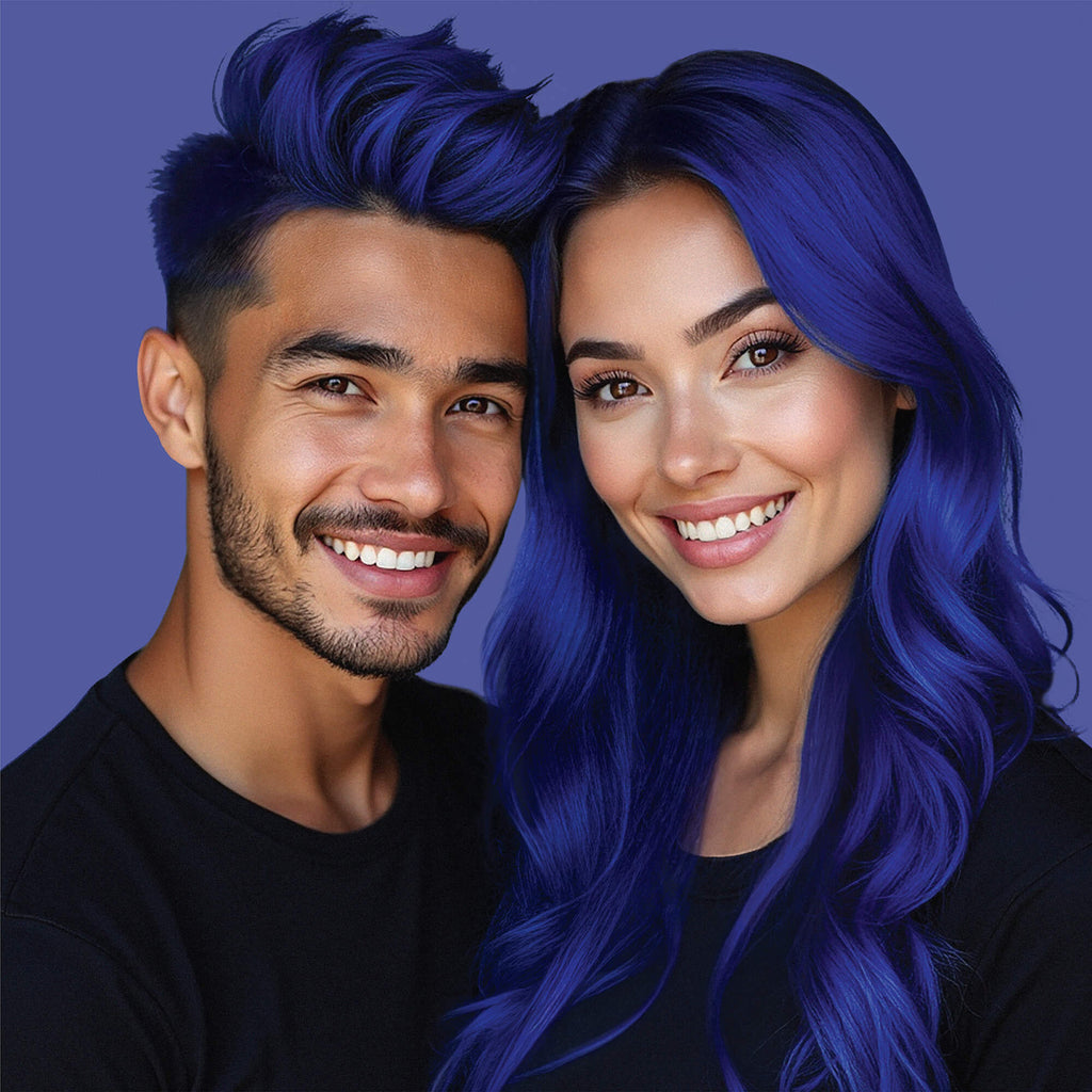 Blue Envy: Deep Blue Semi-Permanent Hair Dye Kit | Splat Hair Color