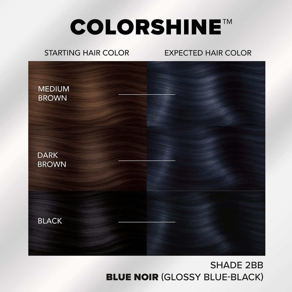 Splat ColorShine Demi-Permanent Hair Color: 2BB Blue Noir – Splat Hair ...