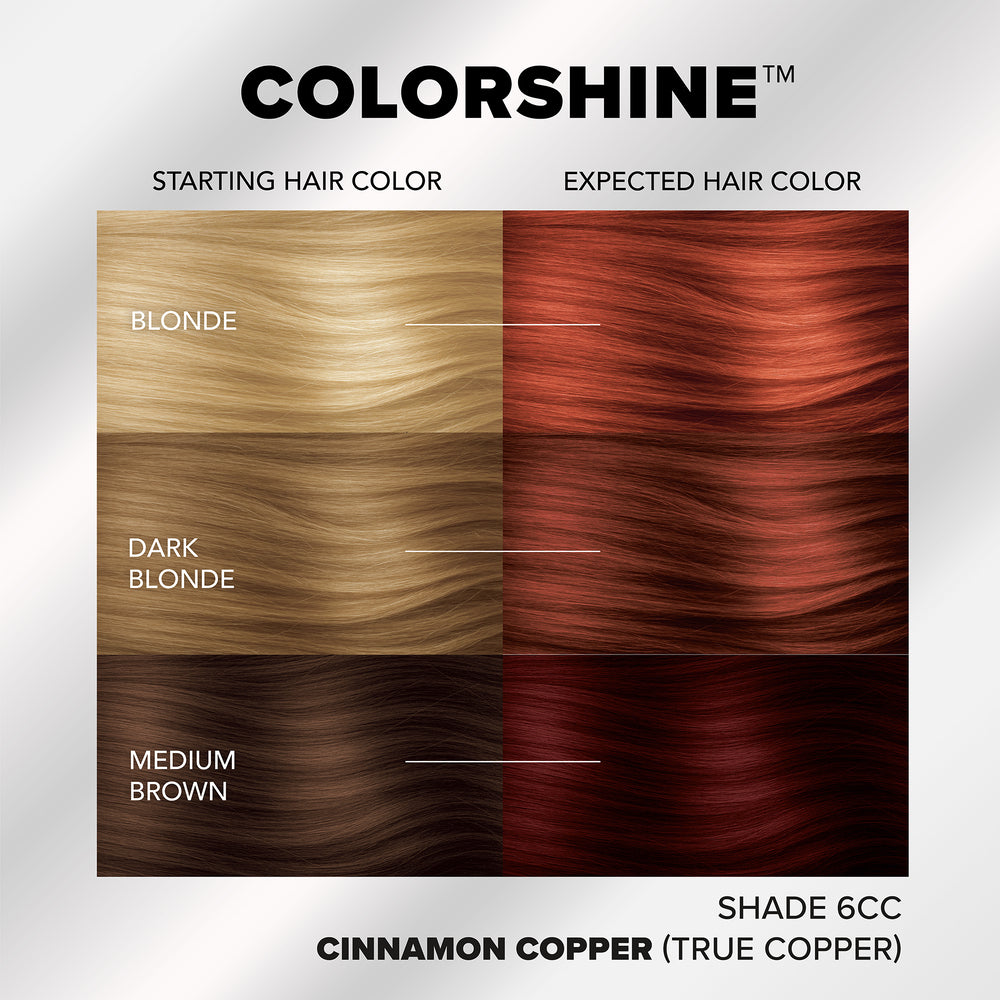 Splat ColorShine Demi-Permanent Hair Color: 6CC Cinnamon Copper – Splat ...