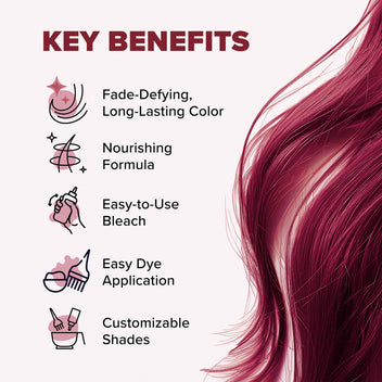 Crimson Obsession: Crimson Semi-Permanent Hair Dye Kit | Splat Hair Color