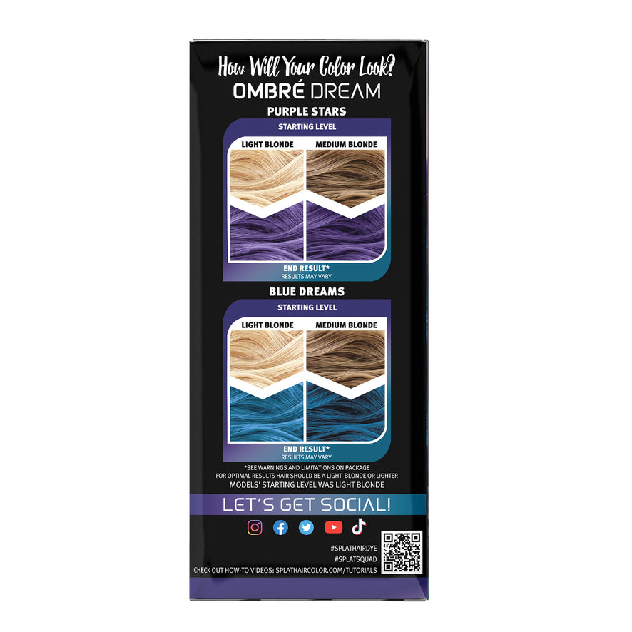 Ombre Hair Dye Colors | Splat Hair Color