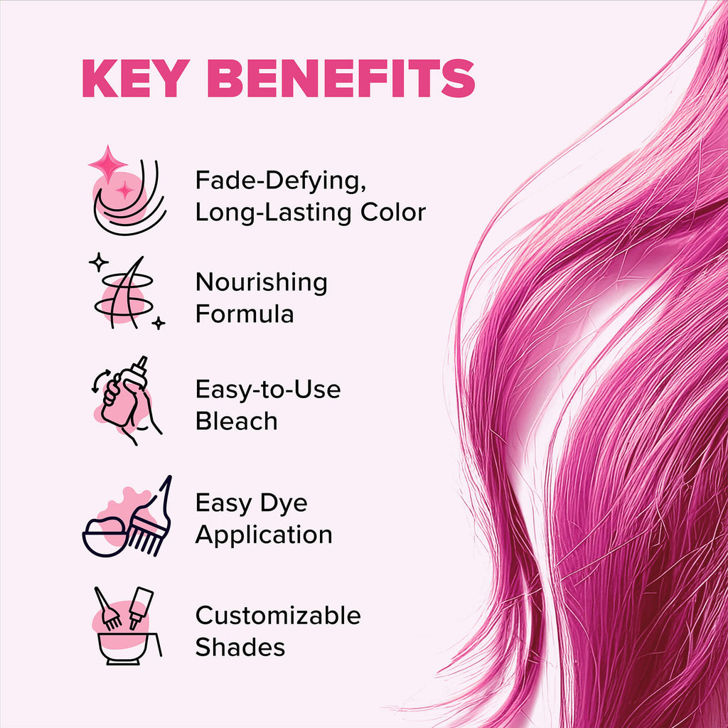 Splat Complete Kit Pink Chameleon – Pink Semi-Permanent Hair Color ...