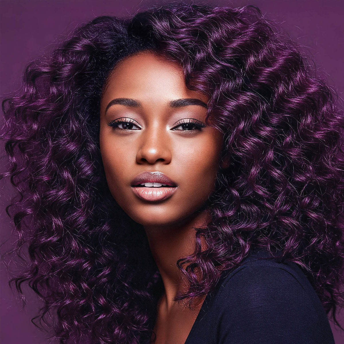 Splat Midnight Plum – Semi Permanent Hair Color – Splat Hair Color
