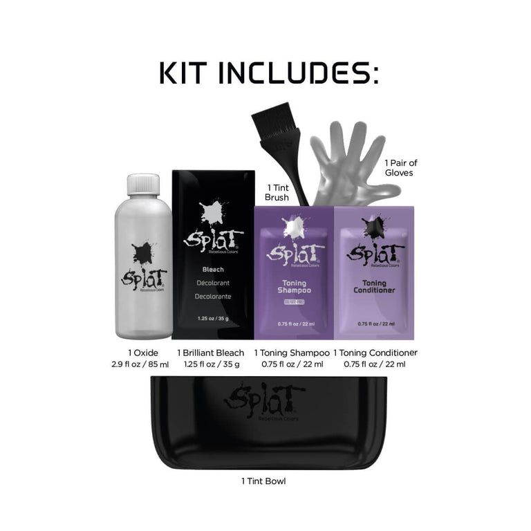 Brilliant Bleach Kit - Hair Bleach – Splat Hair Color