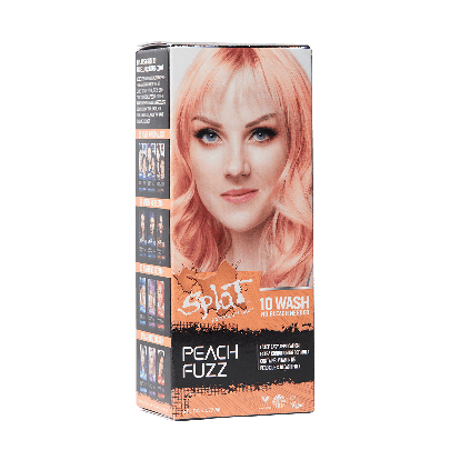 Peach Fuzz: Peach Semi Permanent Hair Dye | Splat Hair Color