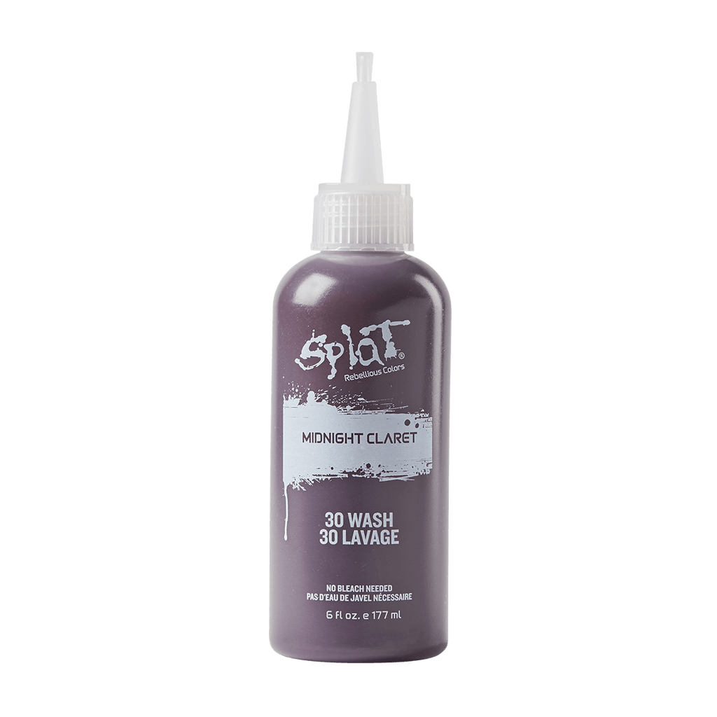 Midnight Claret: No Bleach Burgundy Semi-Permanent Hair Dye | Splat ...