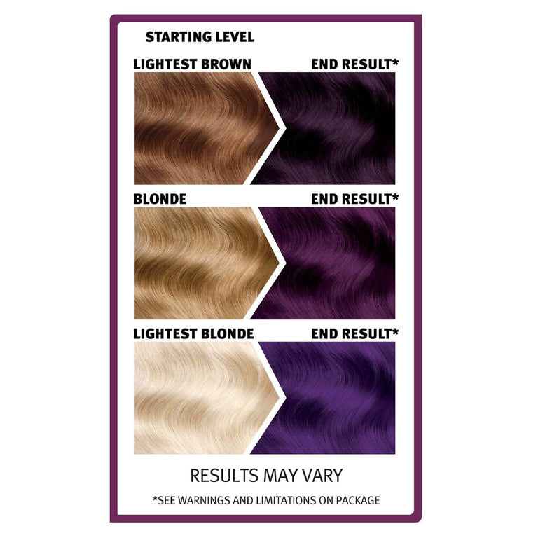 Splat Midnight Plum – Semi Permanent Hair Color – Splat Hair Color