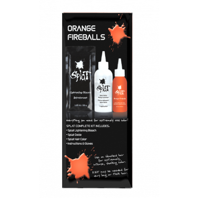 Splat Original Complete Kit (Orange Fireballs) - Tinte Capilar Semi ...