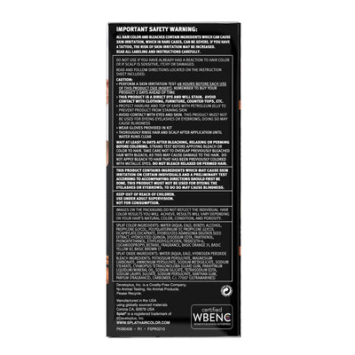 Spicy Copper: Copper Semi-Permanent Hair Dye Kit | Splat Hair Color