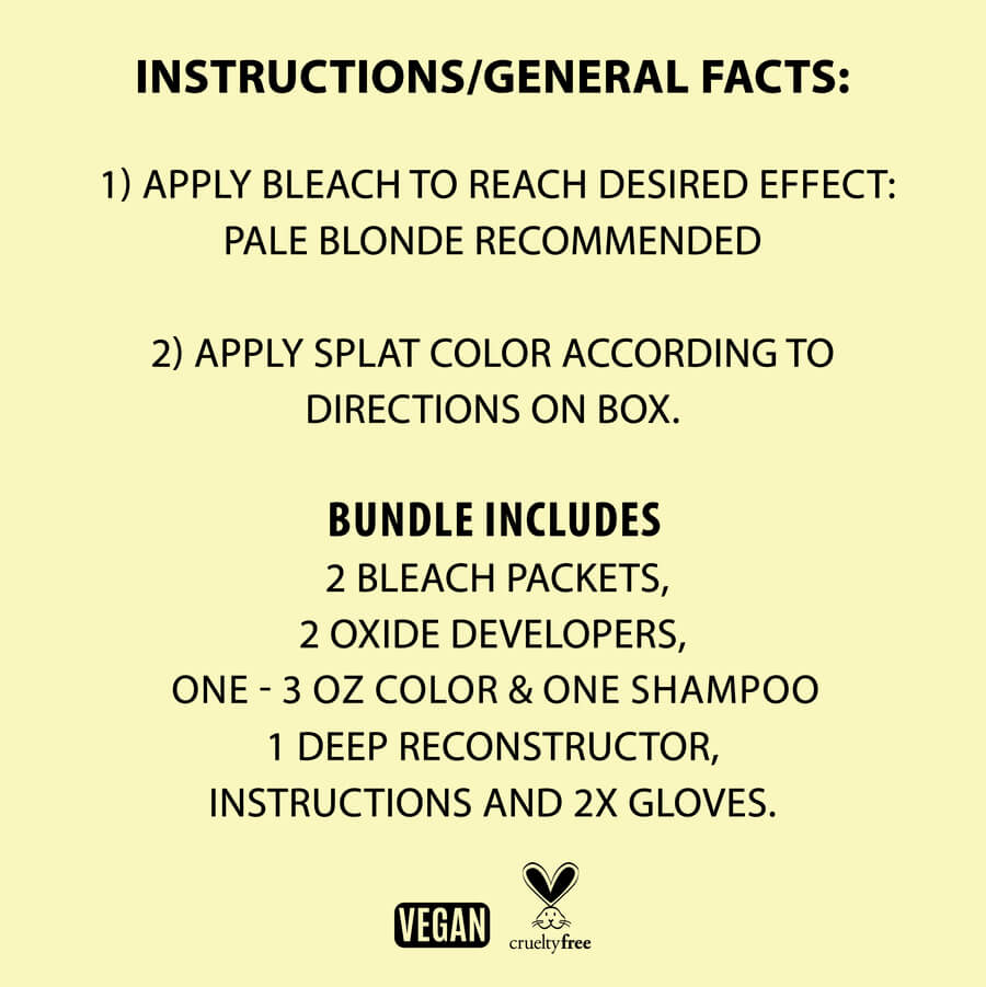 Whipped Cherry CK & Lightening Bleach Bundle – Splat Hair Color